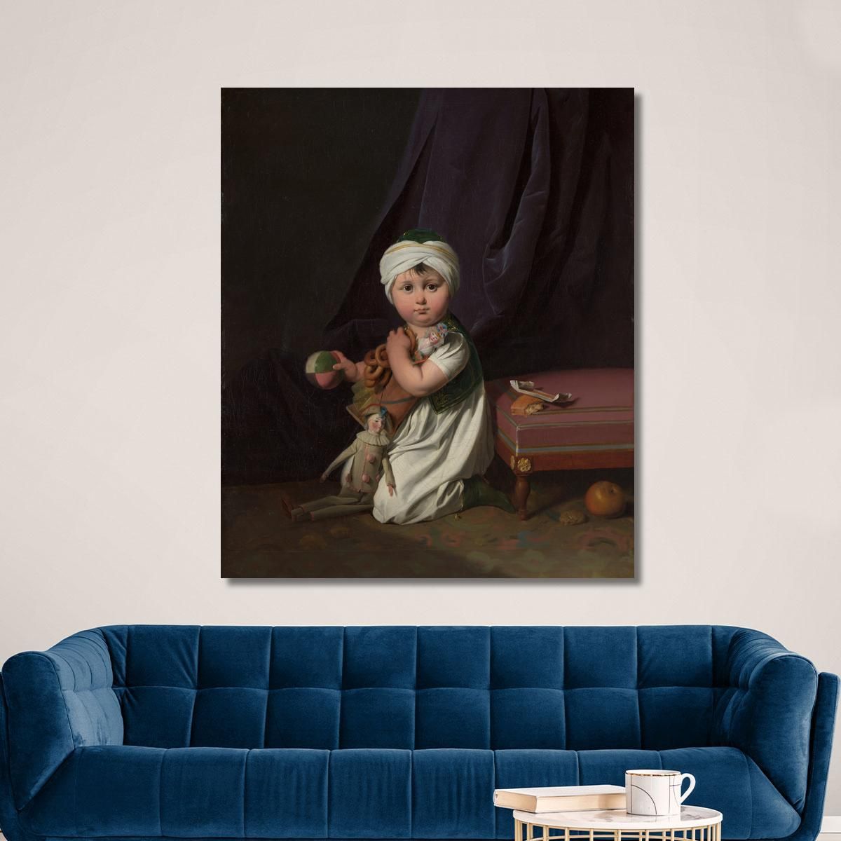Portrait Of A Boy Louis Léopold Boilly canvas print