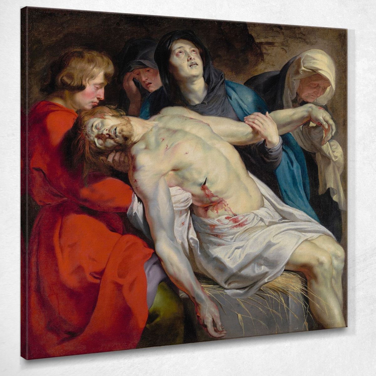 The Entombment Peter Paul Rubens canvas print