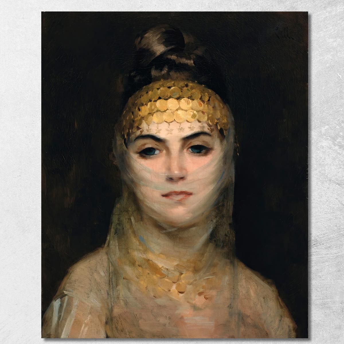 Odalisque 2 Theodoros Ralli canvas print
