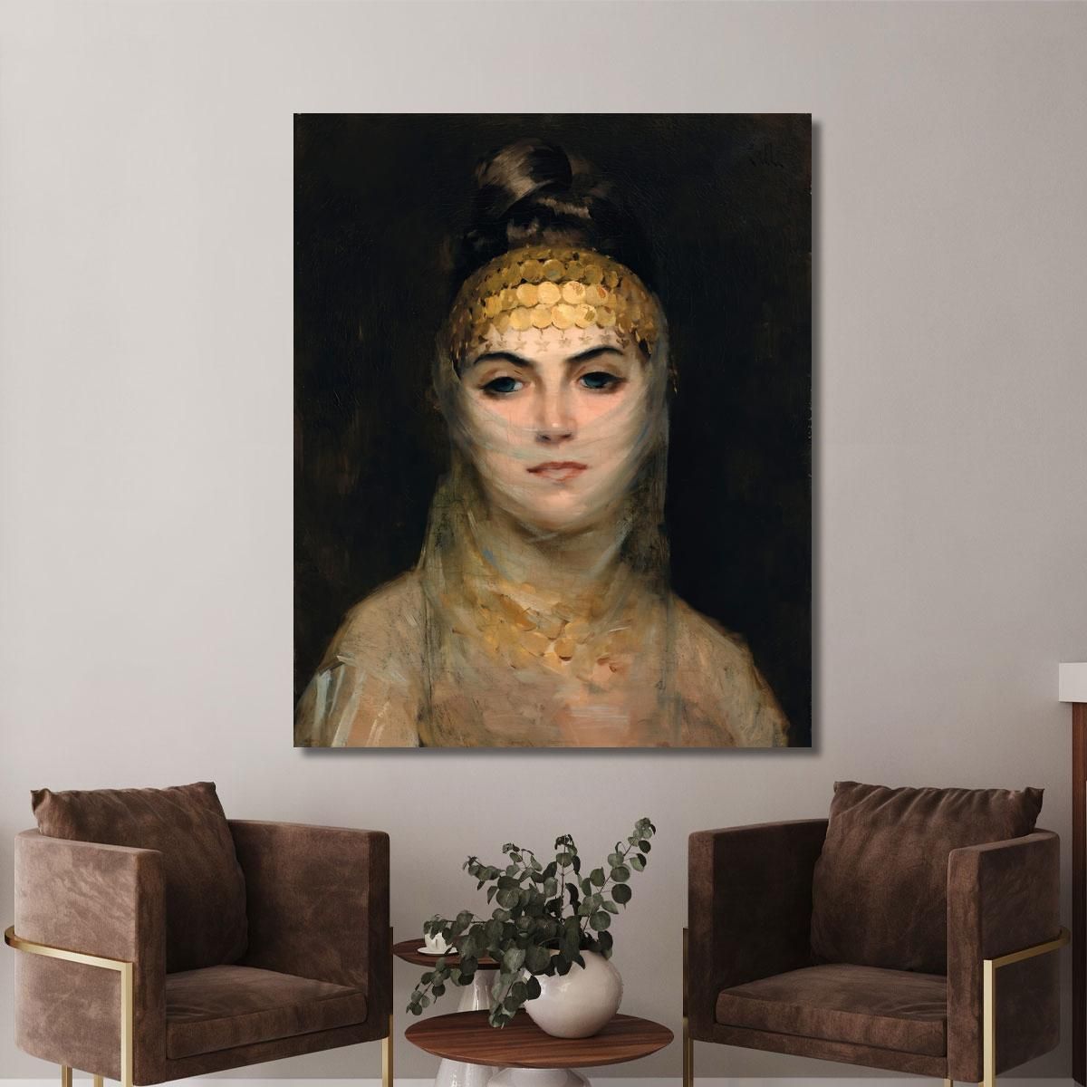 Odalisque 2 Theodoros Ralli canvas print