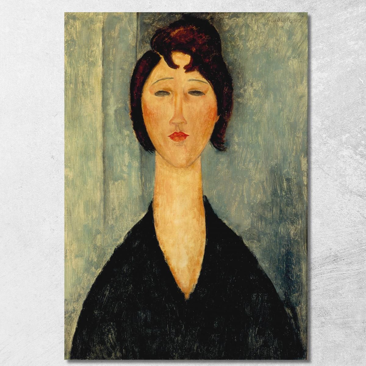 Portrait Of A Young Woman Amedeo Modigliani canvas print